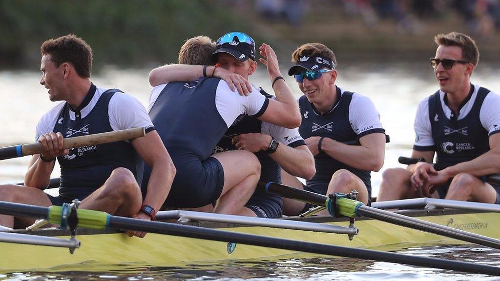 Boat Races 2017: Oxford men claim victory - BBC Sport