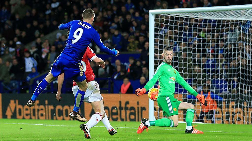 Leicester City news: Jamie Vardy's five finest Foxes moments - BBC Sport