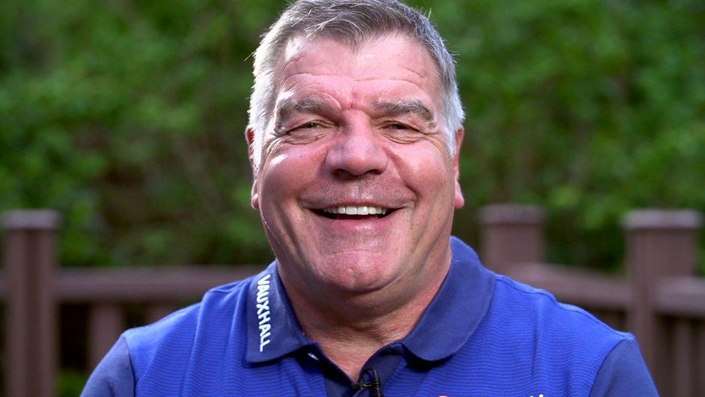 Sam Allardyce: 'I can't stop smiling because I've got this job' - BBC Sport