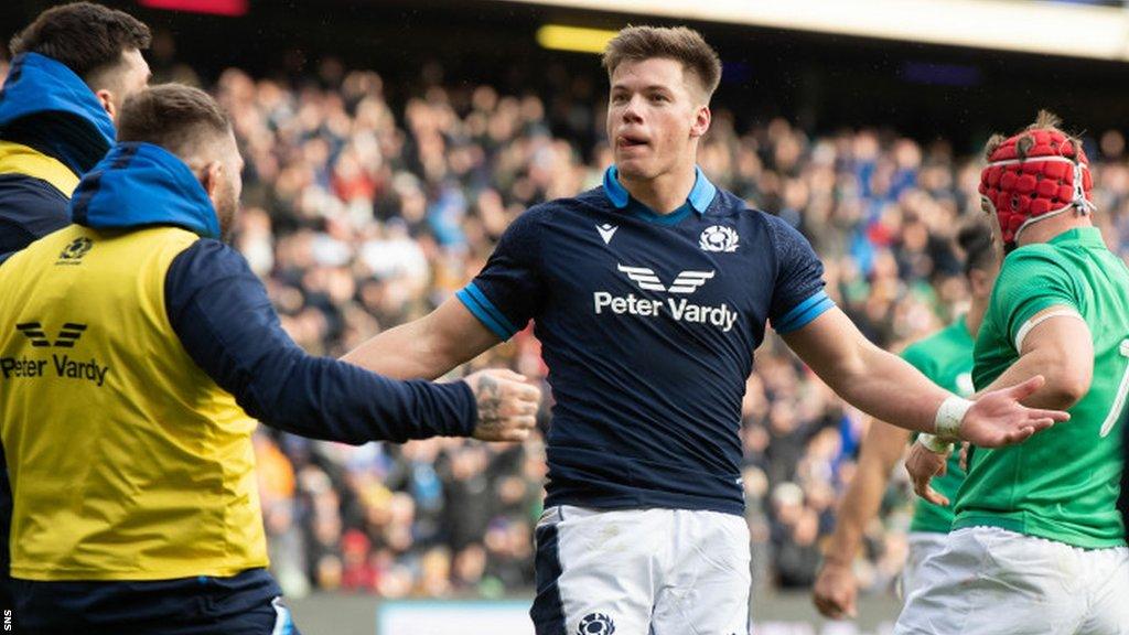 Scotland: 'I need to go' - Huw Jones eyes World Cup redemption - BBC Sport
