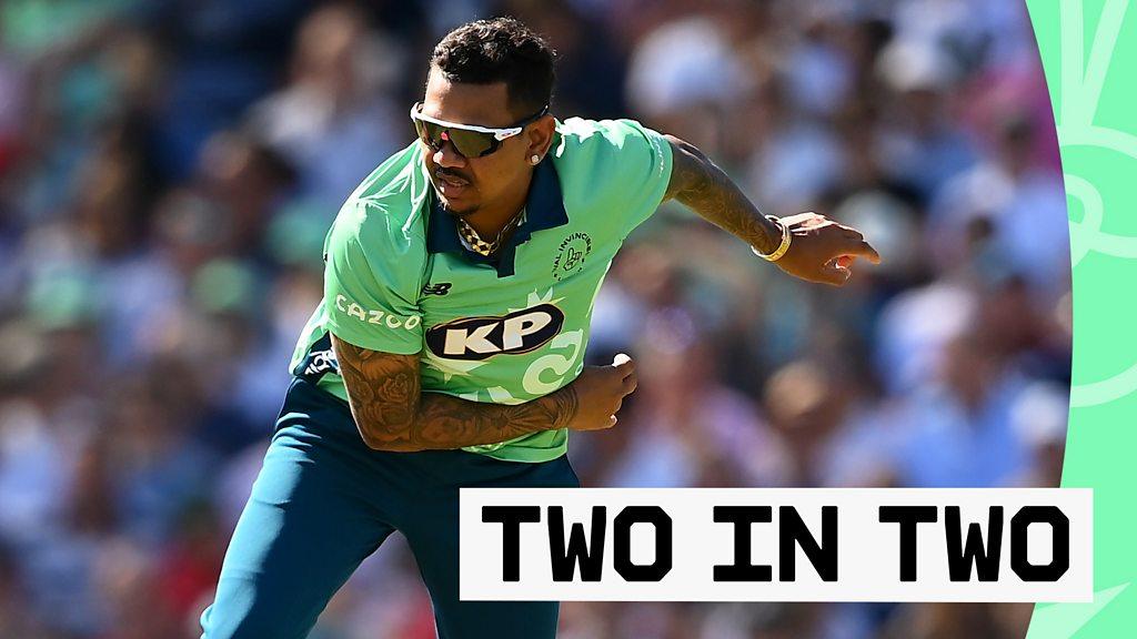 The Hundred: Sunil Narine dismisses Adam Hose and David Weise in two ...