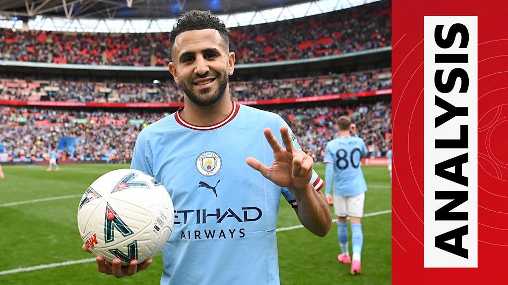 FA Cup analysis: How 'unplayable' Riyad Mahrez sent Man City into final ...