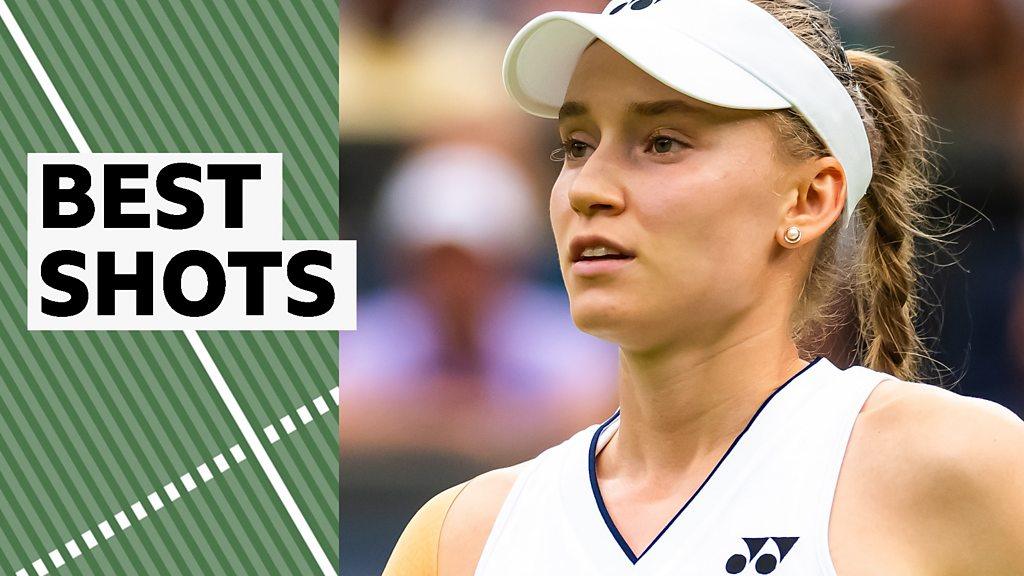 Wimbledon 2023: Defending champion Elena Rybakina beats Shelby Rogers ...