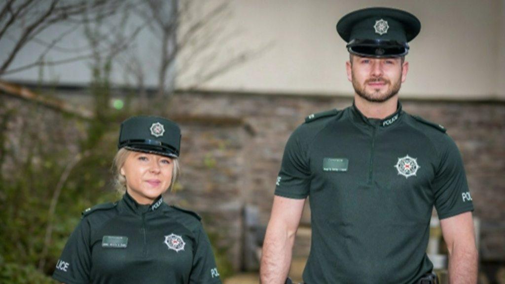 New An Garda Síochána uniform introduced - BBC News