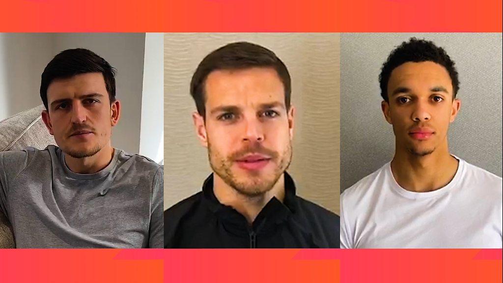 Premier League stars urge fans to stay at home to fight Covid-19 - BBC ...