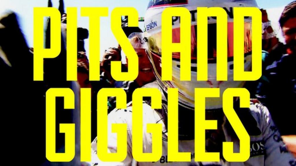 Pits and Giggles: Funniest moments from British GP 2015 - BBC Sport
