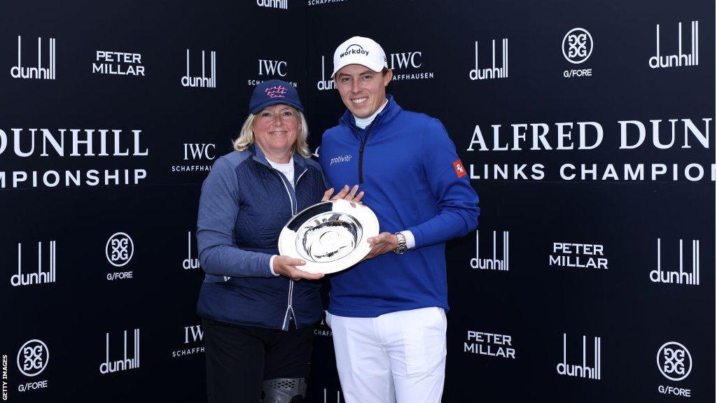 Matt Fitzpatrick completes Alfred Dunhill Links double - with help from ...