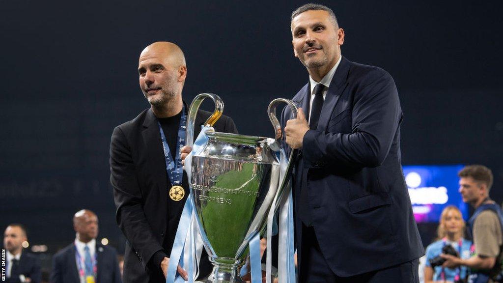 Manchester City chairman Khaldoon al-Mubarak says doubts over Treble ...