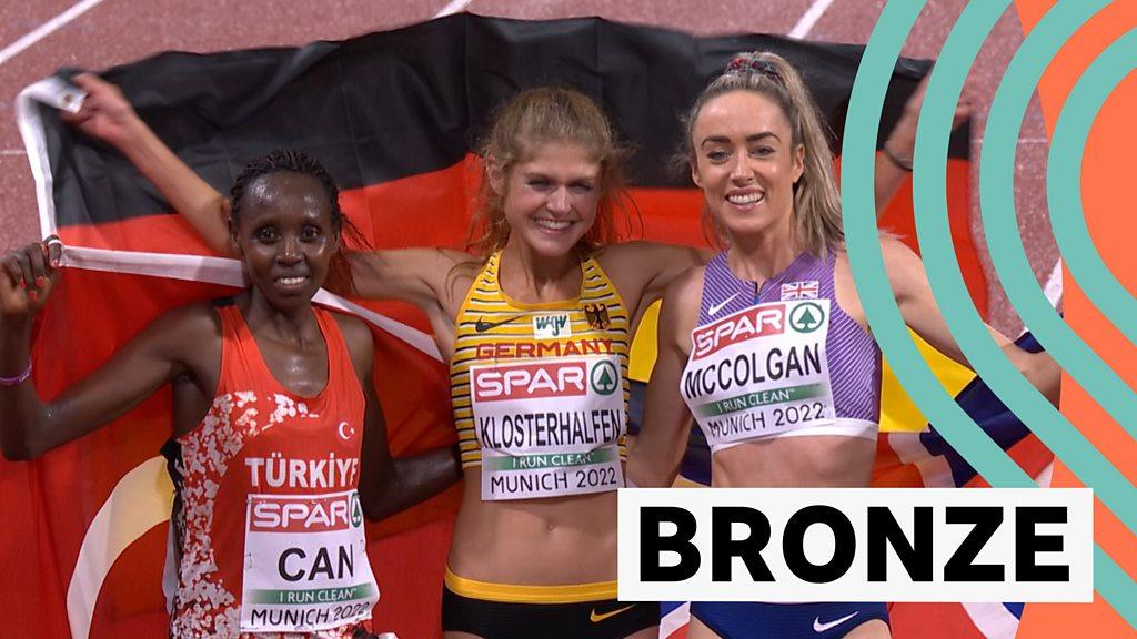 European Championships: GB's Eilish McColgan wins bronze in women's 5 ...