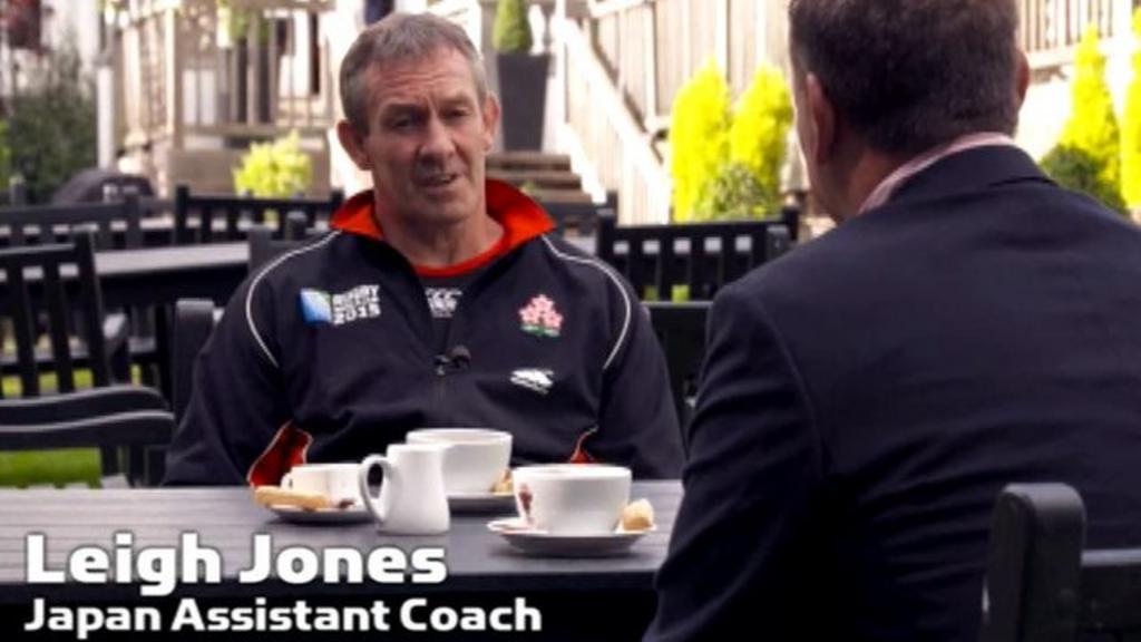 Scrum V: Japan's Welsh defensive mastermind Leigh Jones - BBC Sport
