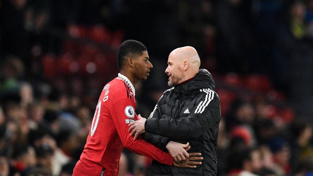 Manchester United: 'Rashford's current form down to the manager' - BBC ...