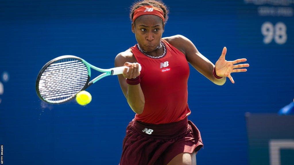 Cincinnati Open: Coco Gauff shocks Iga Swiatek in three sets to reach ...