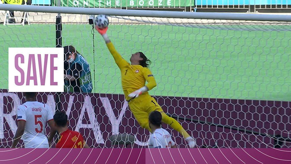 Euro 2020: Spectacular Sommer save denies Wales' Kieffer Moore an ...