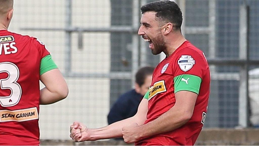 Gormley grabs double as Reds sink Swifts - BBC Sport