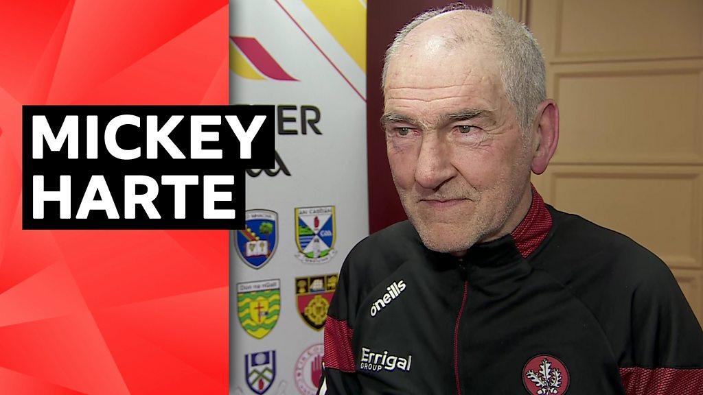 Watch: Harte 'wasn't surprised' by Derry approach - BBC Sport