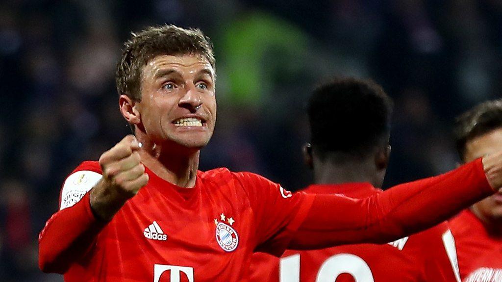 Bayern Munich score two late goals against second-tier Bochum in German ...