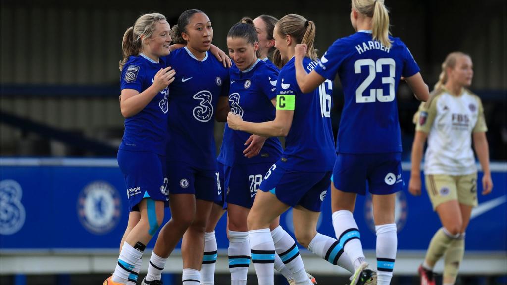 WSL LIVE: Chelsea vs Leicester & Brighton vs Arsenal - score. radio ...
