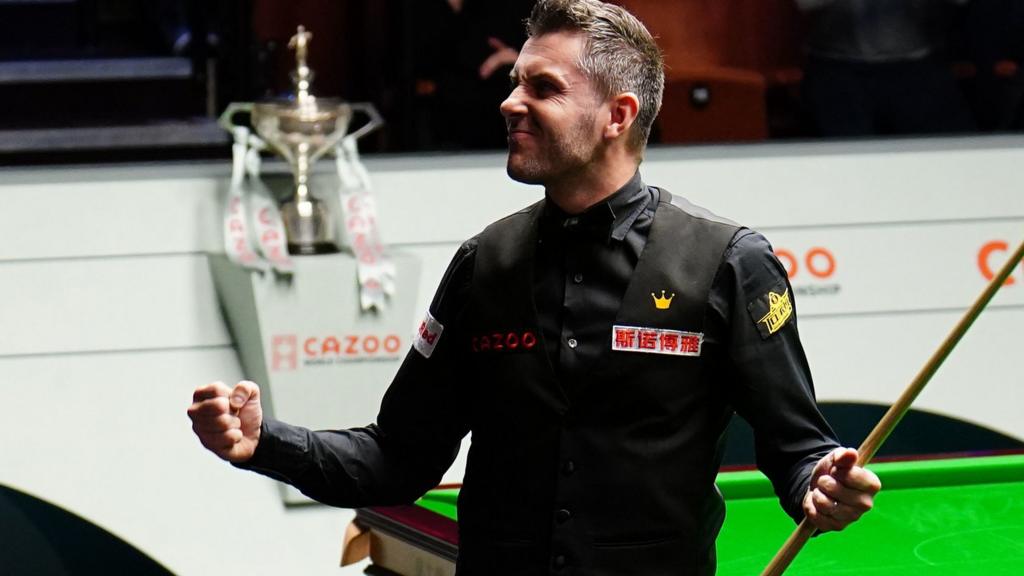 World Championship final 2023: Relive Mark Selby v Luca Brecel day one ...