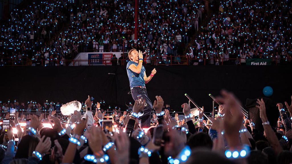 Grimsby Coldplay tribute band Coldplace reflects on stellar 2025 - BBC News