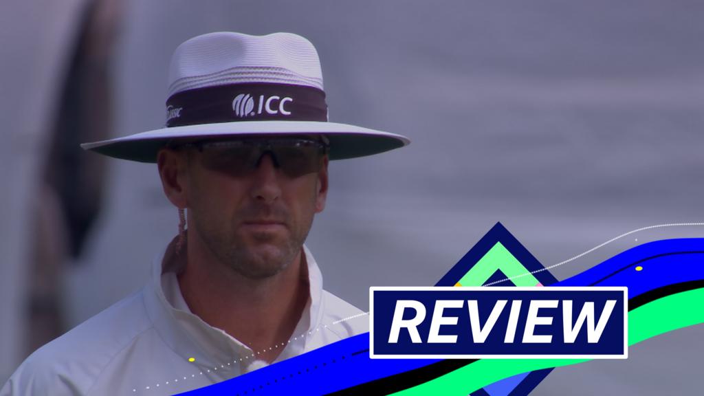 Umpire Michael Gough makes 'very good' call as Pakistan review lbw ...