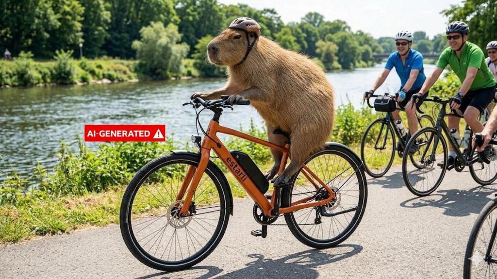 How an escaped capybara in Hampshire gripped people worldwide - BBC News