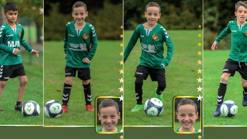 Footy stickers raise money for charity - BBC Newsround