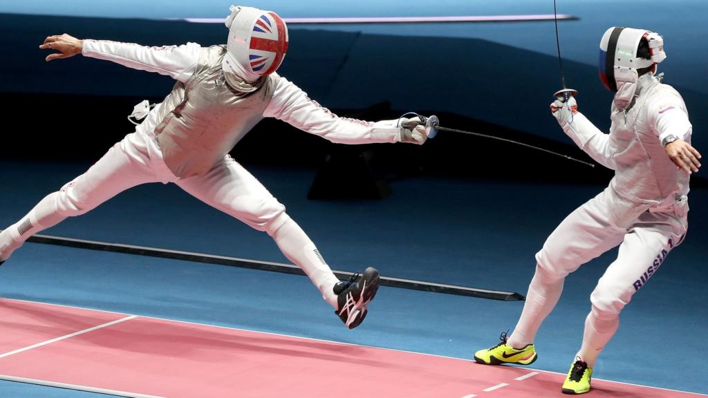 Fencing: Men's foil team placement 5-8 - GB v China - BBC Sport