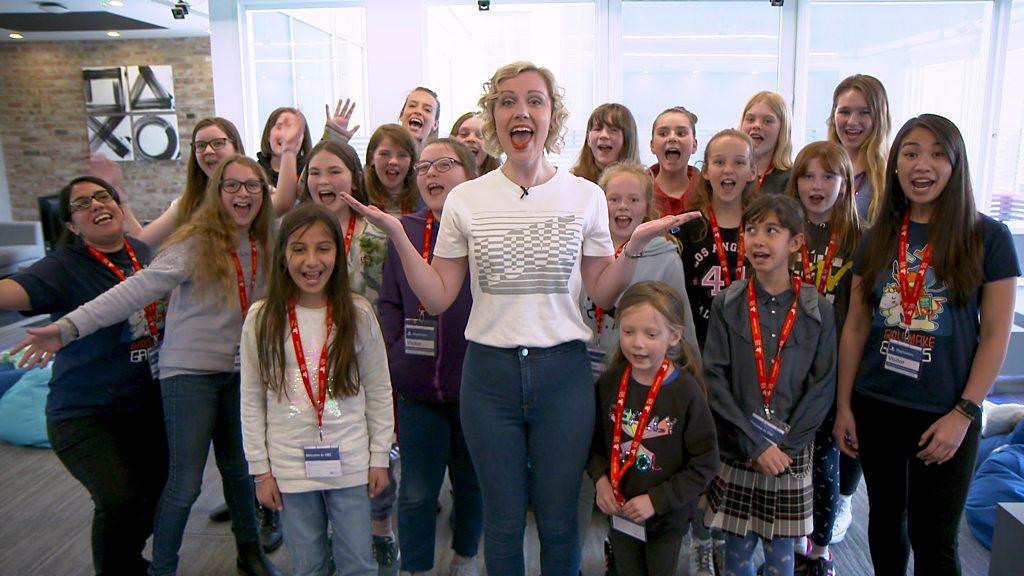 Girls make Games - BBC Newsround