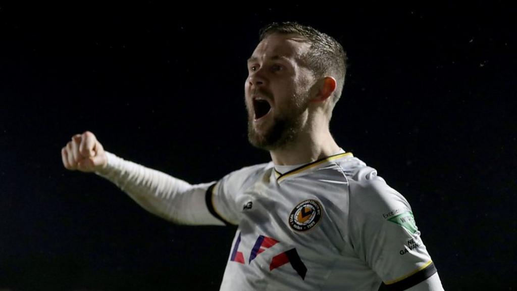 Shane McLoughlin: The Newport County midfielder born in the Bronx - BBC ...