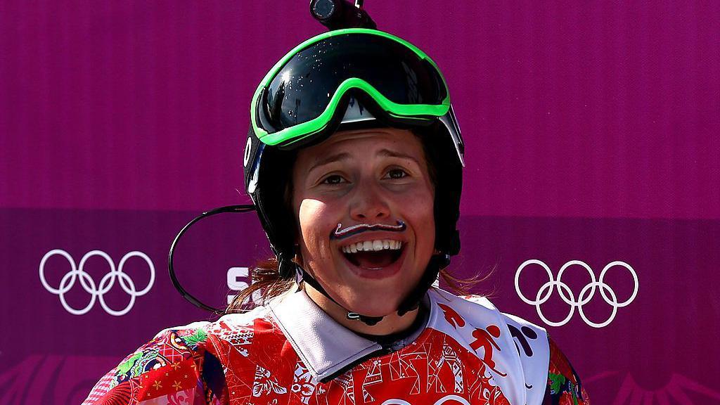 Why does this athlete only have half a beard? - BBC Newsround