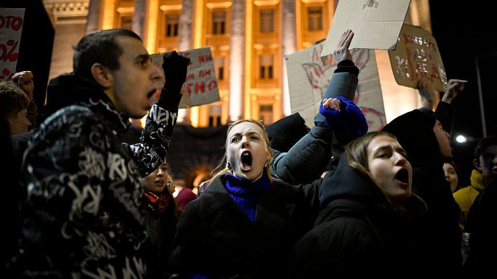 Bulgarian PM and government resign after mass protests - BBC News
