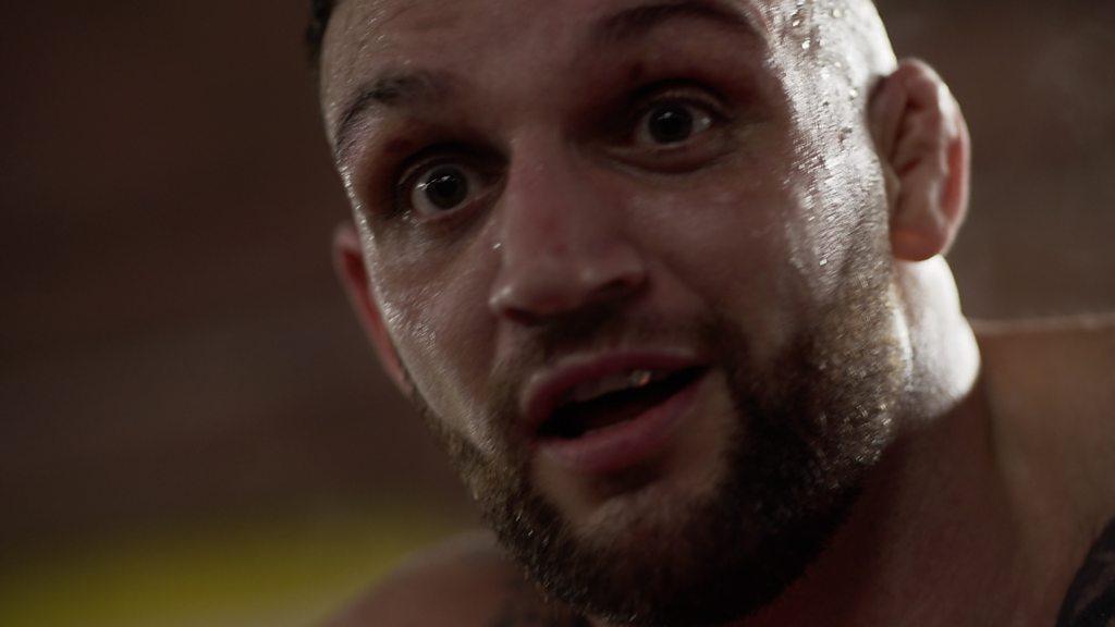 UFC: Behind the scenes with John Phillips ahead of his debut - BBC Sport