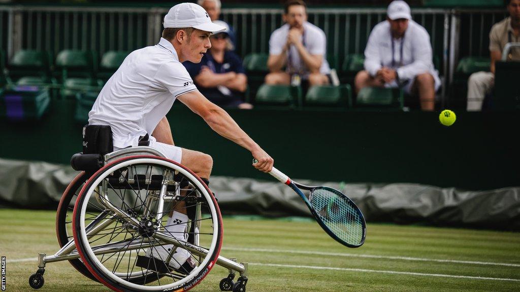 Wimbledon 2023: Gregory Slade hails 'incredible' first quad wheelchair ...