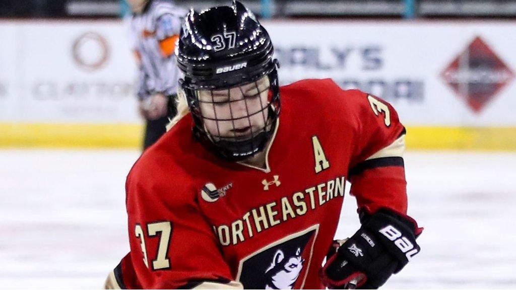 Anderson reflects on 'special' historic ice hockey trip - BBC Sport