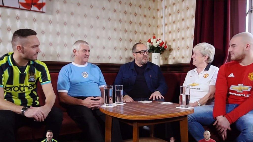 Manchester City v Manchester United: The family split by the Manchester ...