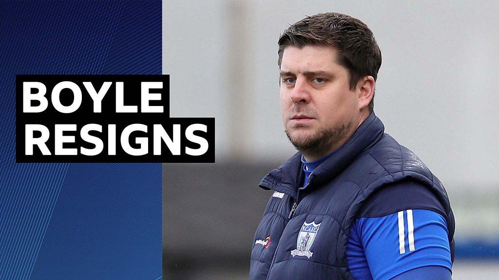 Gary Boyle: Newry City manager resigns after 4-0 defeat by Glenavon ...