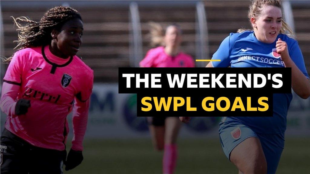 Watch: SWPL goals round-up as leaders Rangers and holders Glasgow City ...