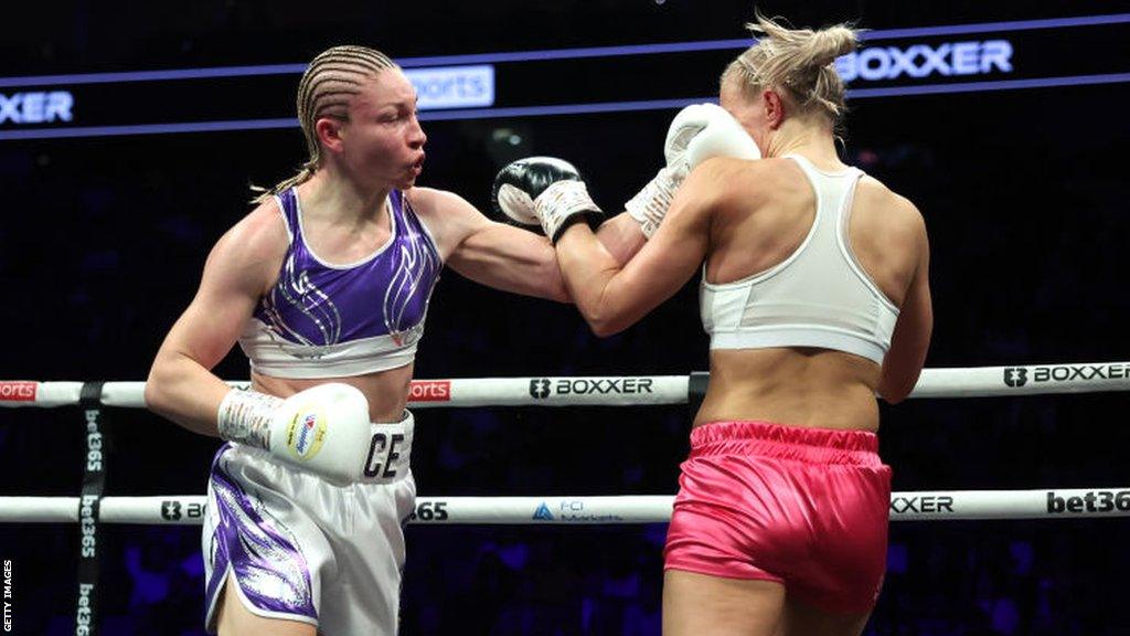 Lauren Price: Welsh boxer targets headlining and homecoming in 2023 ...