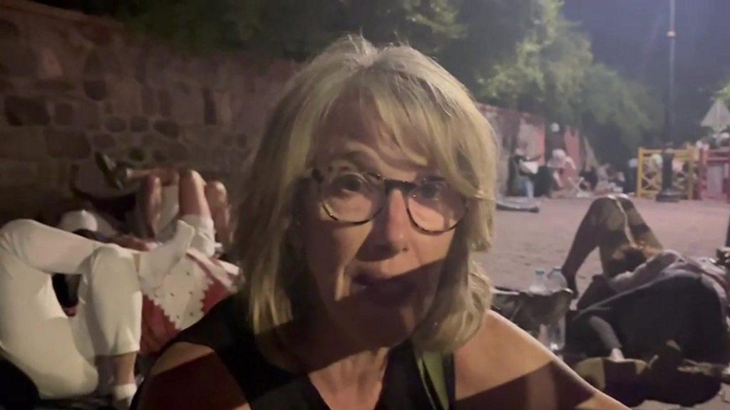 Profiad Bethan Rhys Roberts o ddaeargryn Morocco - BBC Cymru Fyw