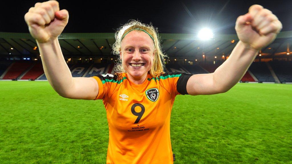 Amber Barrett: Republic of Ireland striker joins Belgian side Standard ...