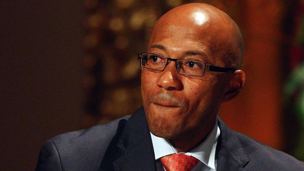 Frankie Fredericks suspended by IOC following corruption charge - BBC Sport