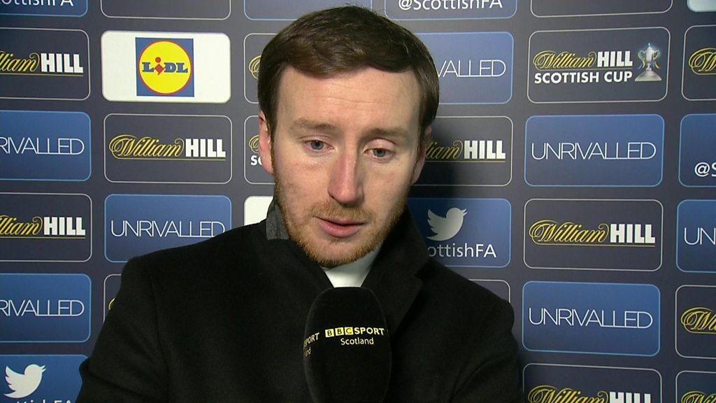 Interview: Ian Cathro post-Raith Rovers - BBC Sport