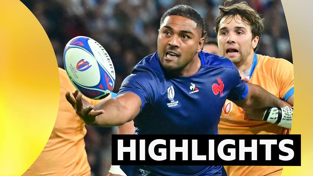 Rugby World Cup 2023: Best of the action as France overcome Uruguay ...