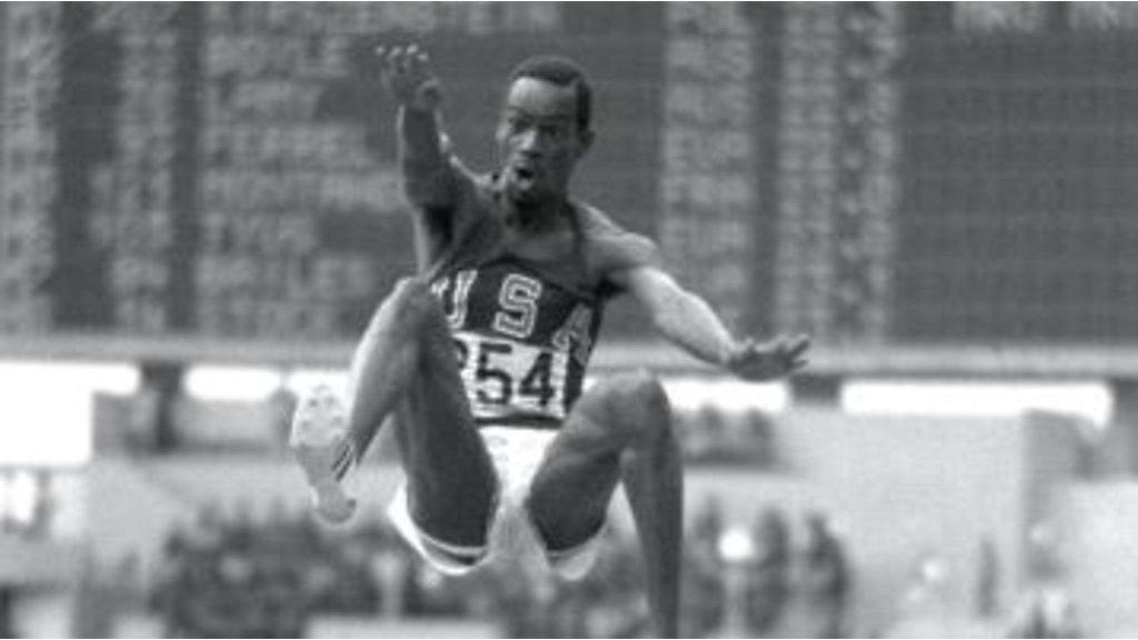 Fifty years on: Bob Beamon smashes long jump world record at Mexico ...
