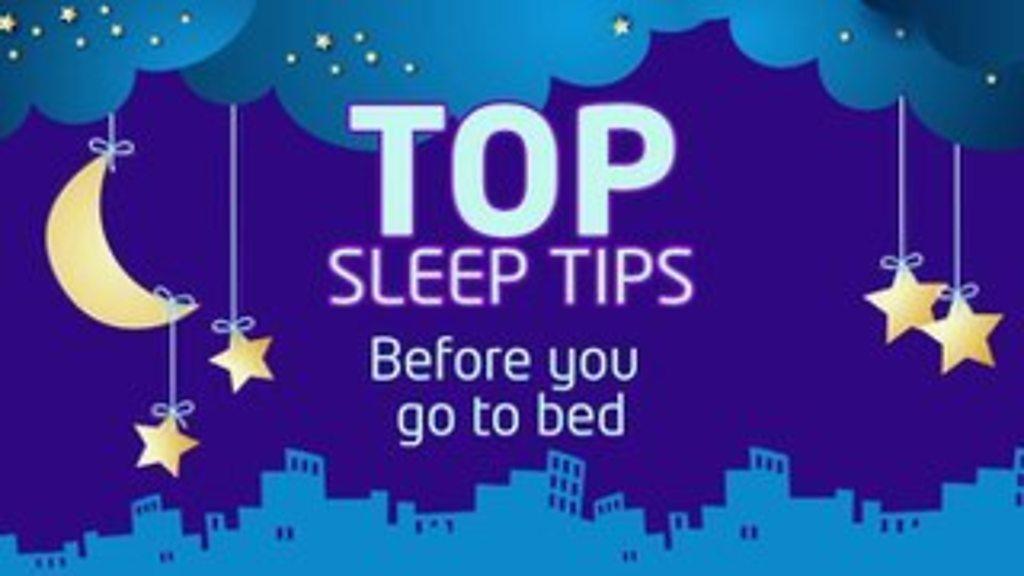Sleep tips: Things to do right before bed - BBC Newsround