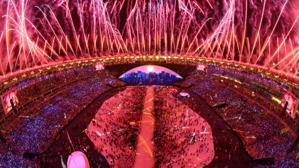 Ricky reports from Rio 2016 Olympics opening ceremony - BBC Newsround