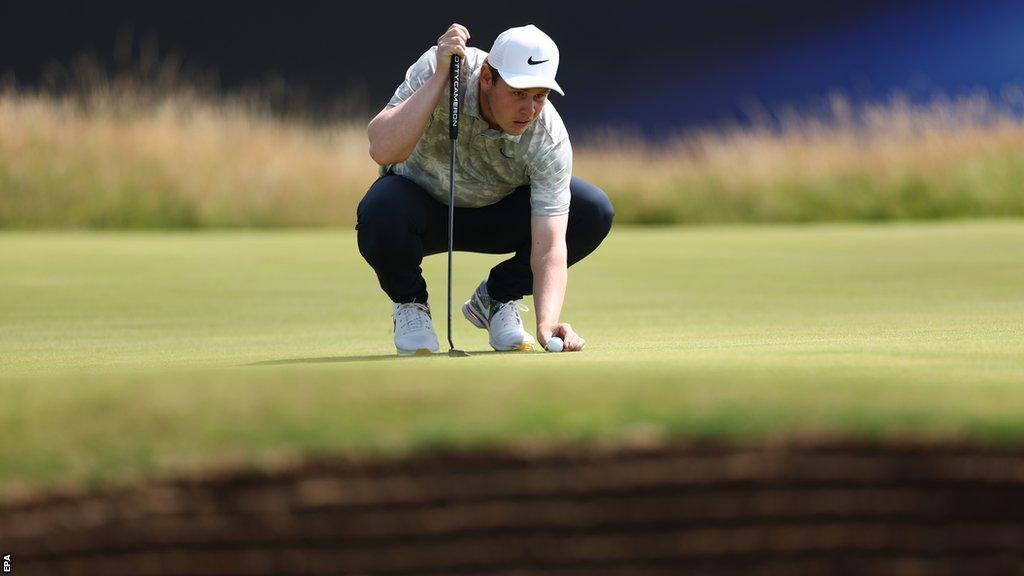 The Open: Bob MacIntyre takes rough with smooth after bold strategy ...