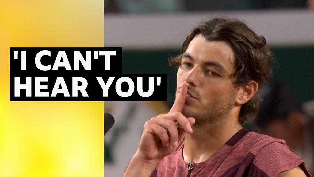 French Open 2023: Taylor Fritz shushes booing French Open crowd in ...