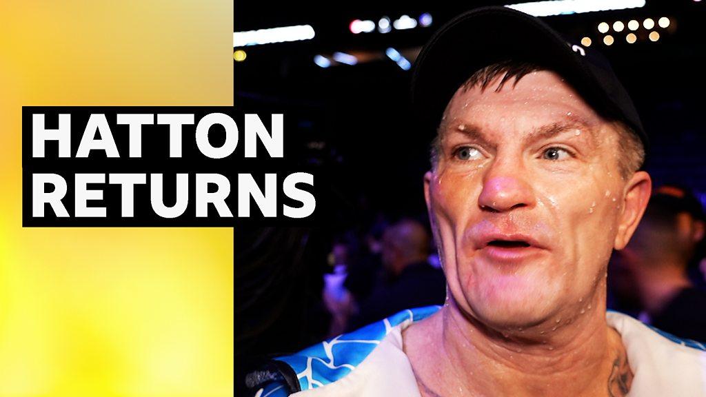 Hatton v Barrera: Ricky Hatton 'happy' with ring return after 10-year ...