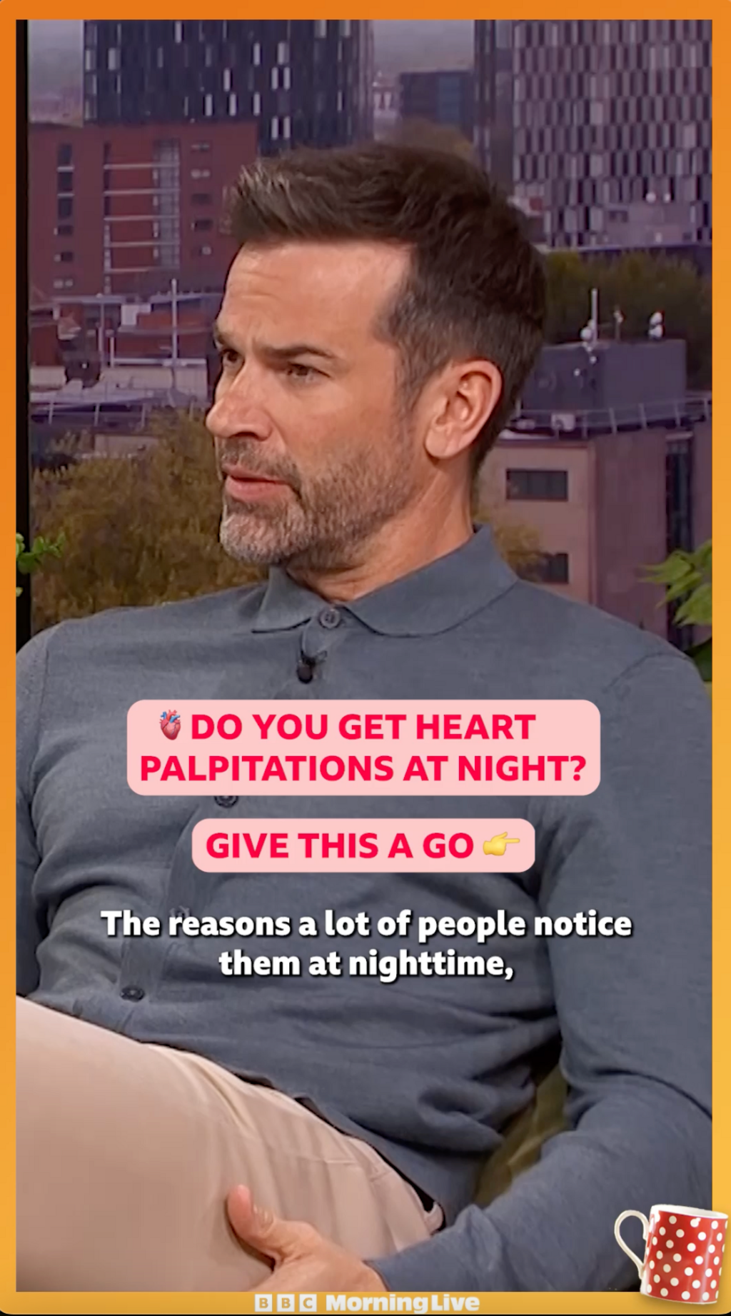 Simple trick to help calm heart palpitations - BBC